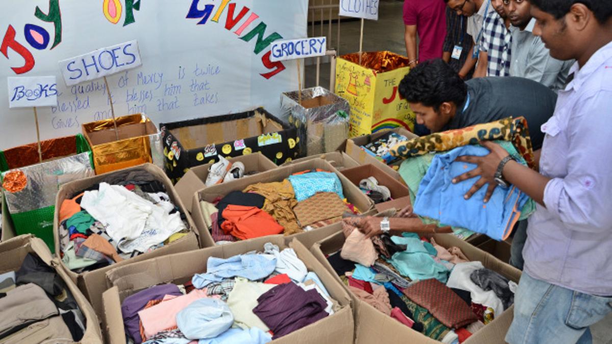 ‘Joy of Giving Week’ ends on a giving note - The Hindu