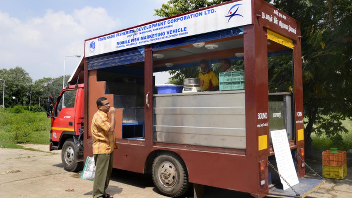 Fish to be delivered to your door, courtesy mobile stalls - The Hindu