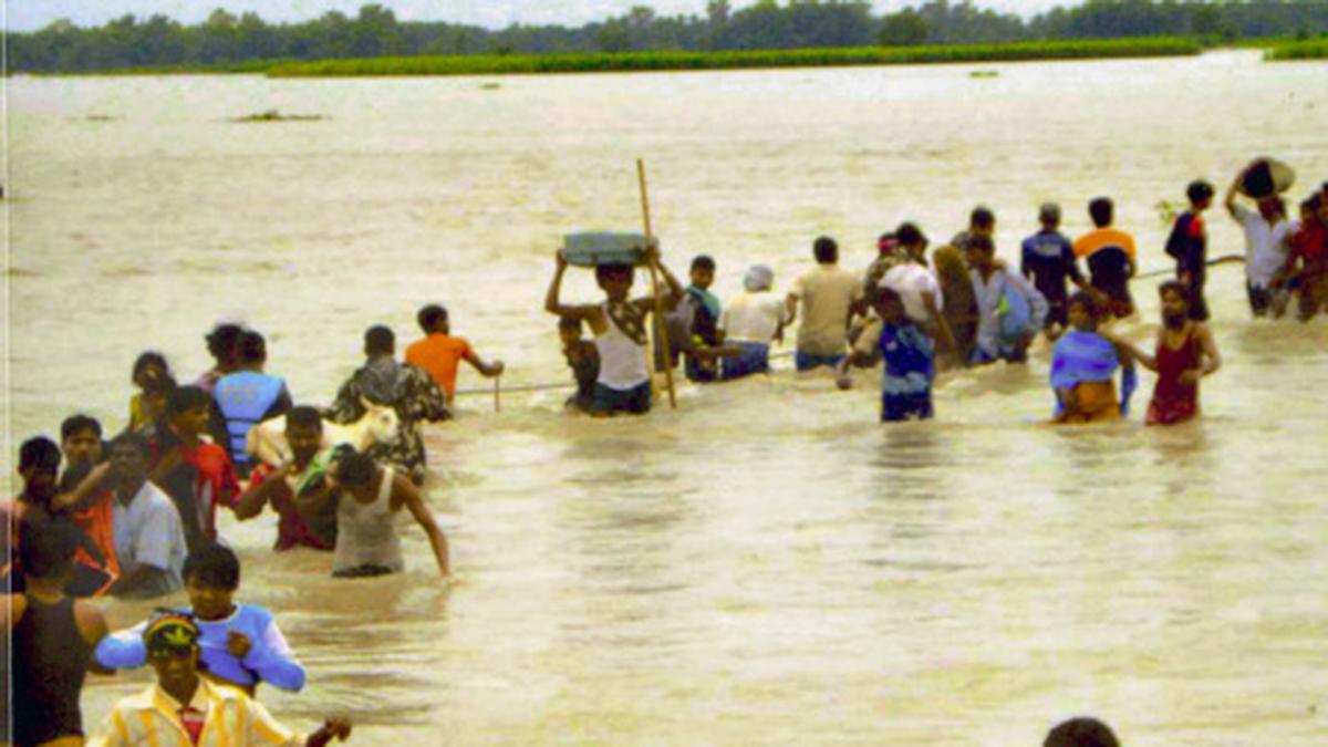 From the blurb: River Bagmati - The Hindu