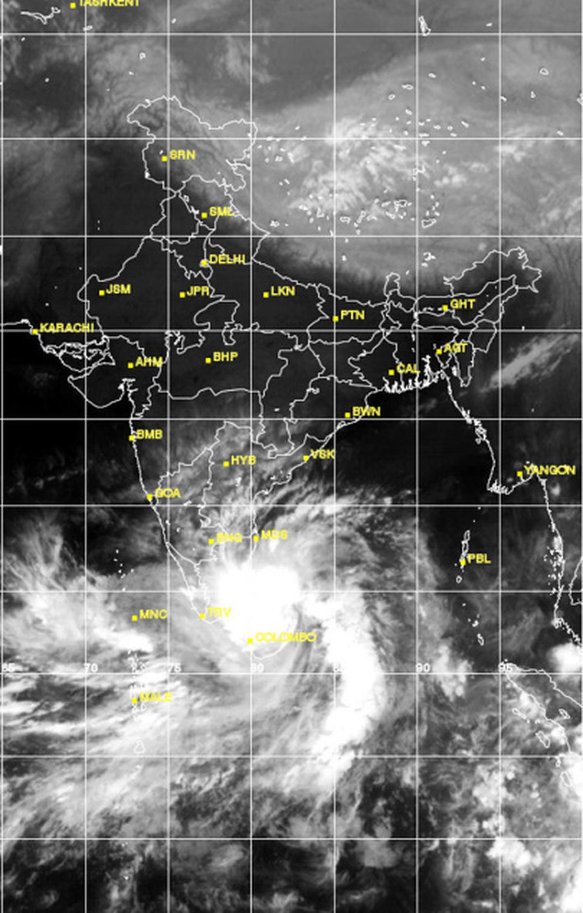 Cyclone Nilam Chennai
