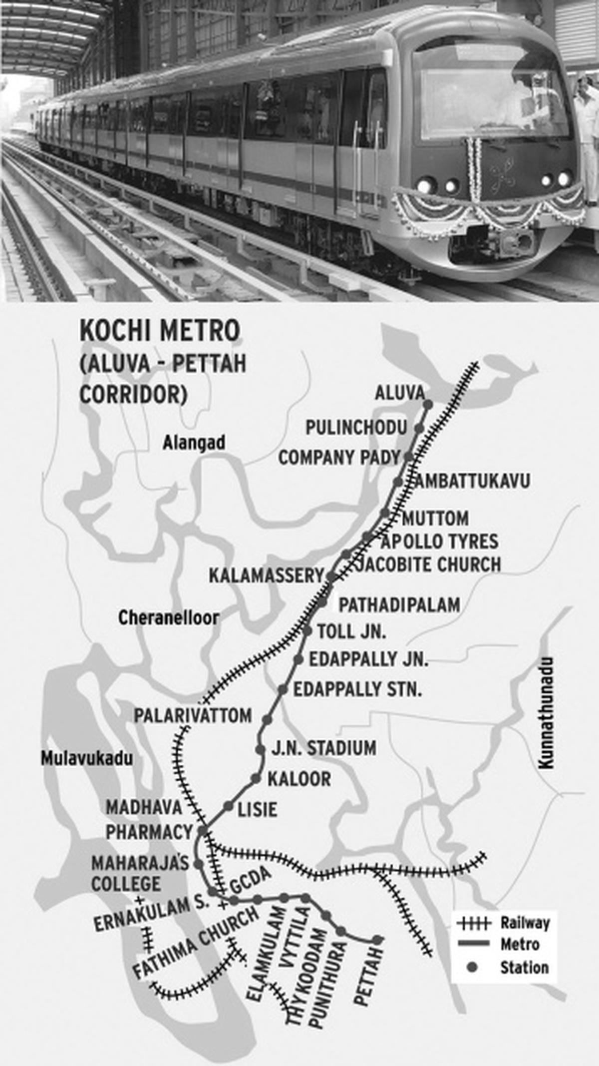 Kochi metro rail to be up and running by 2016 - The Hindu