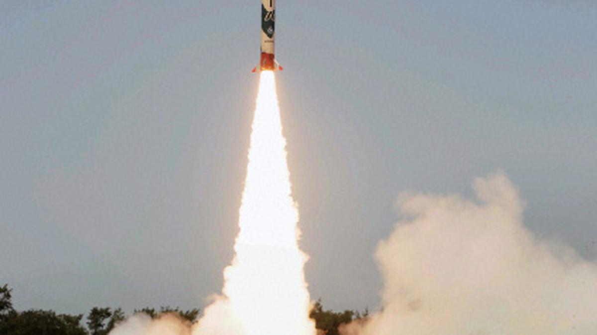 Agni-I a success - The Hindu