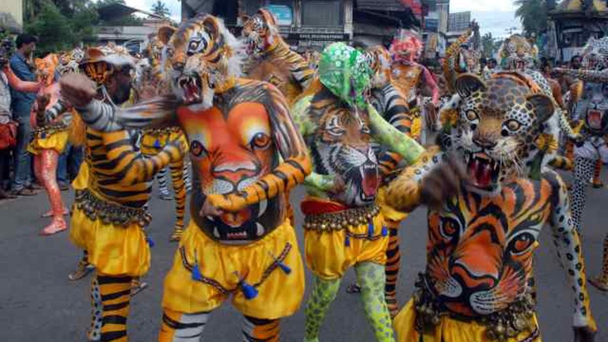 Pulikali dance - The Hindu