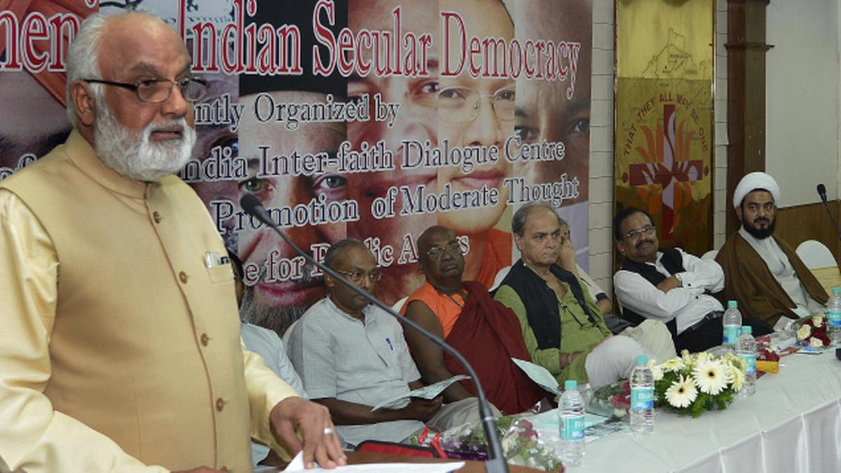 Community leaders speak up for secular democracy - The Hindu