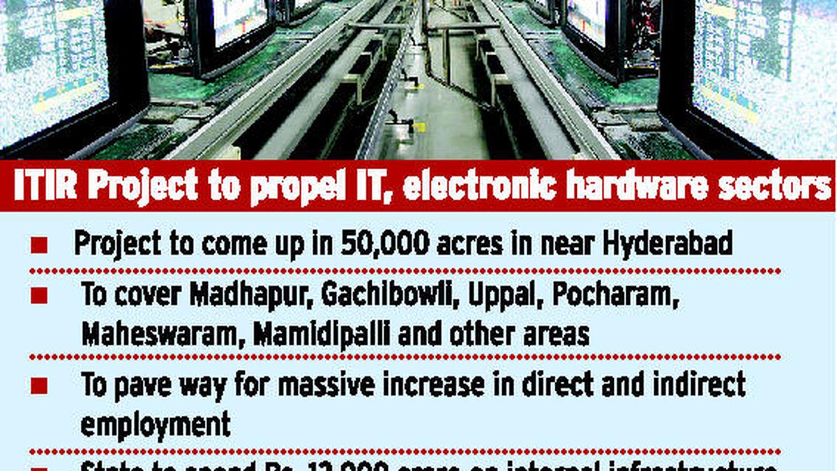 Centre approves ITIR project in Hyderabad - The Hindu