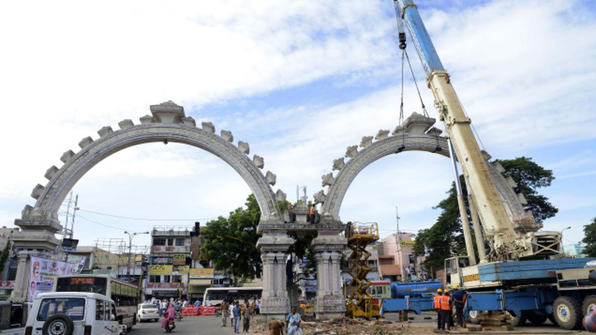 Anna Arch restoration work to commence in a day or two - The Hindu