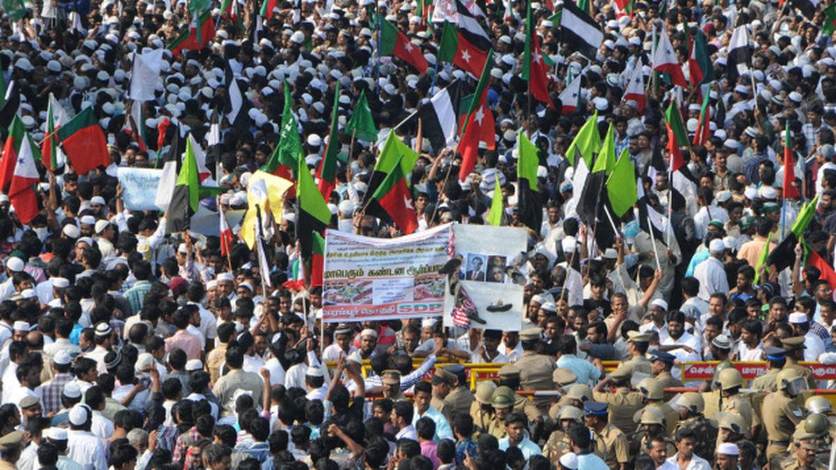 Protest turns violent, city police chief shifted - The Hindu