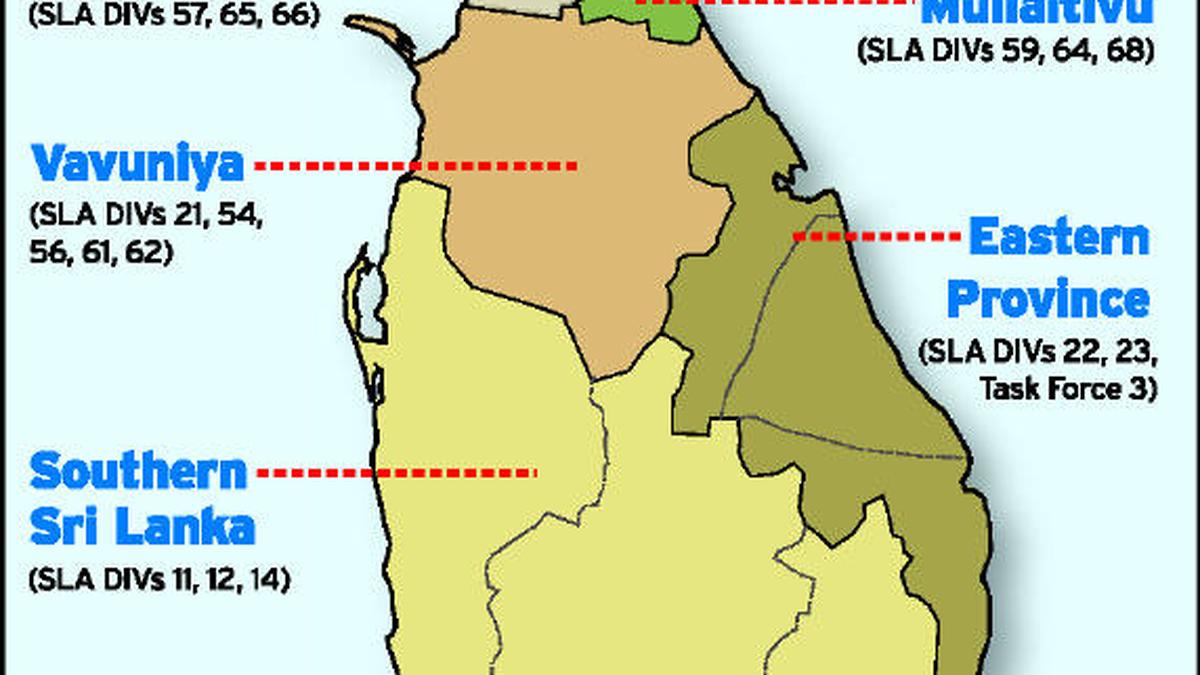 Sri Lankan Army still has vast presence in North & East - The Hindu