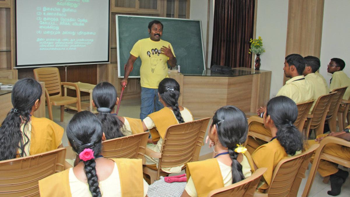 Students receive focussed training to improve their language skills ...