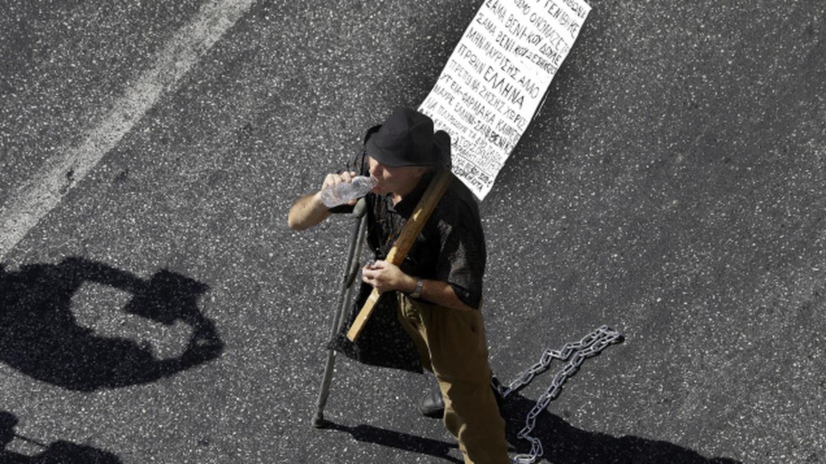 Greek coalition leaders hold new austerity talks - The Hindu