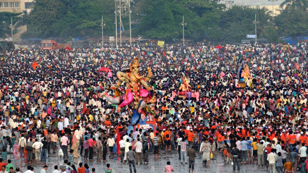 Ganesha immersion takes place amid tight security - The Hindu
