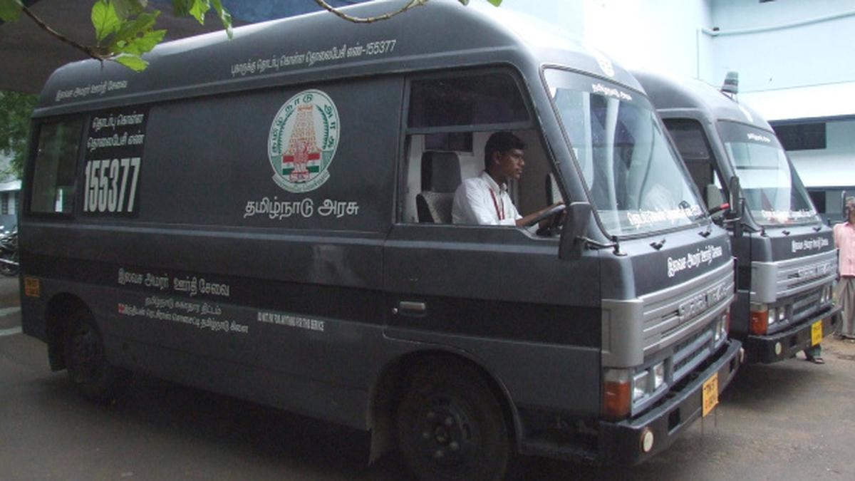 Three mortuary vans for hospitals in peripheral areas - The Hindu