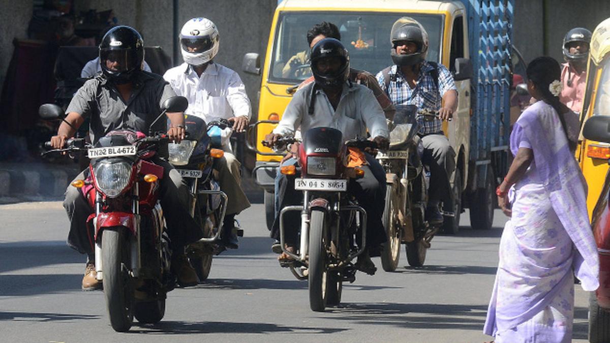 Crossing South Boag Road is perilous these days - The Hindu