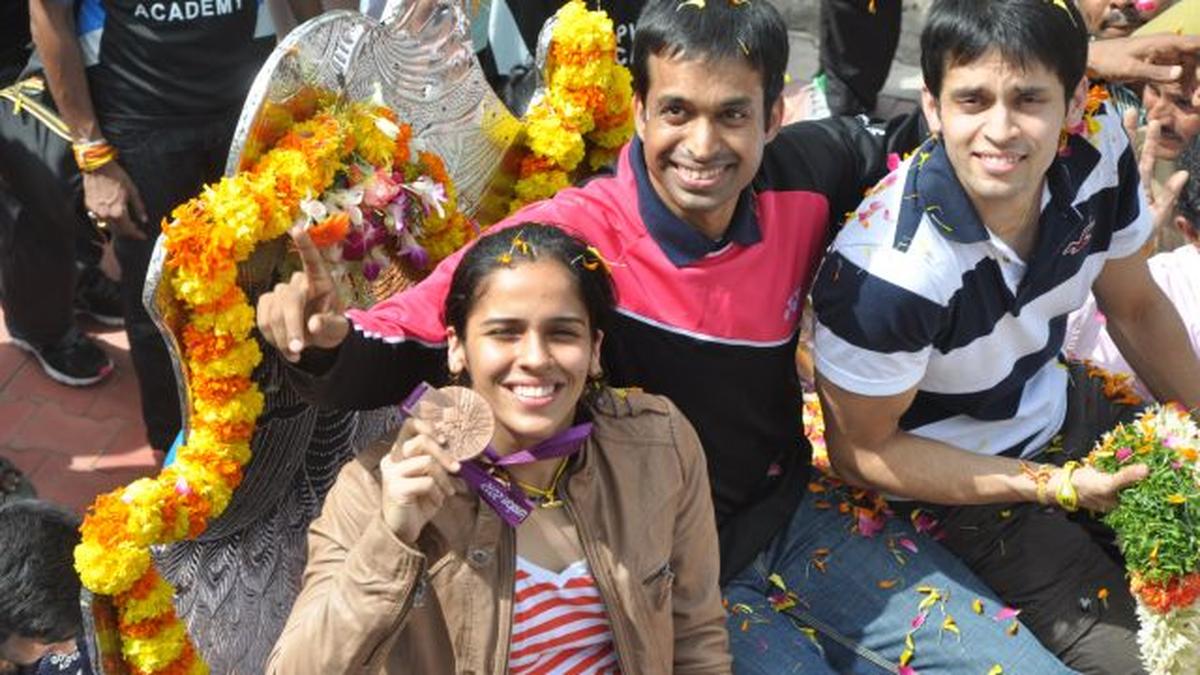 Saina ‘jumping with joy’ - The Hindu