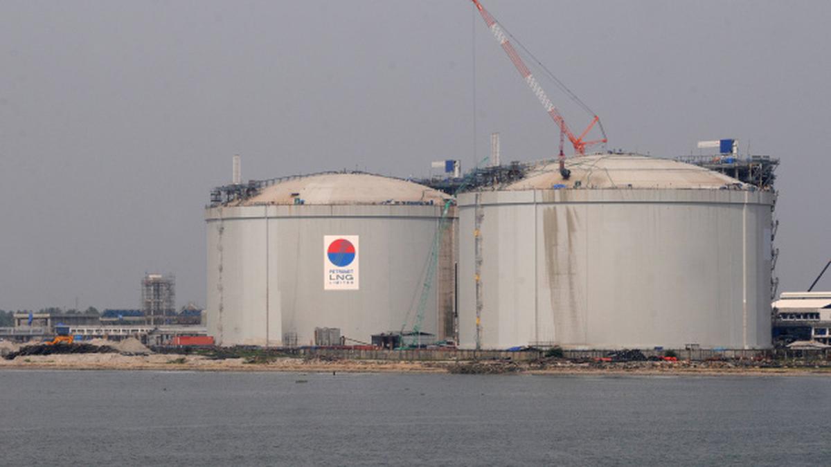 Pipe-laying for first phase of LNG terminal completed - The Hindu