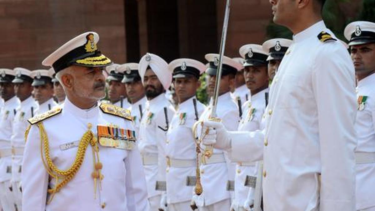 DK Joshi takes over as new Navy Chief - The Hindu