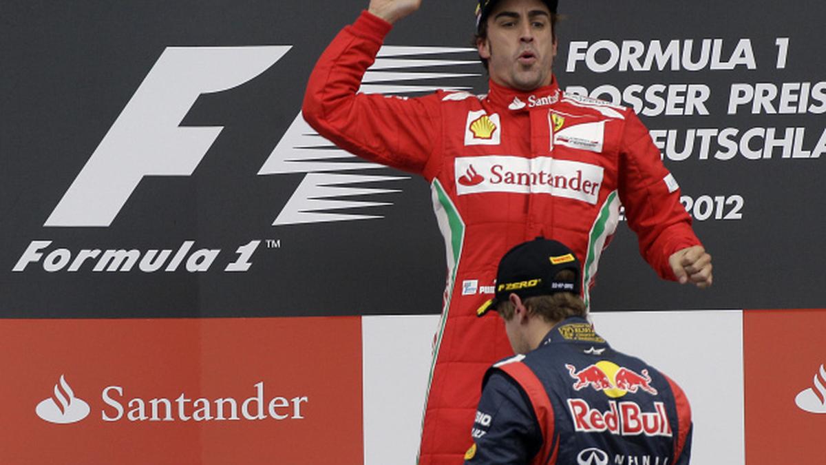 Alonso wins German Grand Prix - The Hindu