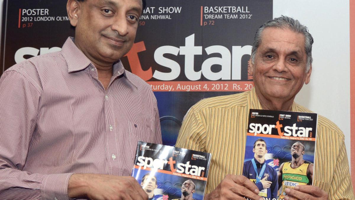 Ramanathan Krishnan launches new-look Sportstar - The Hindu