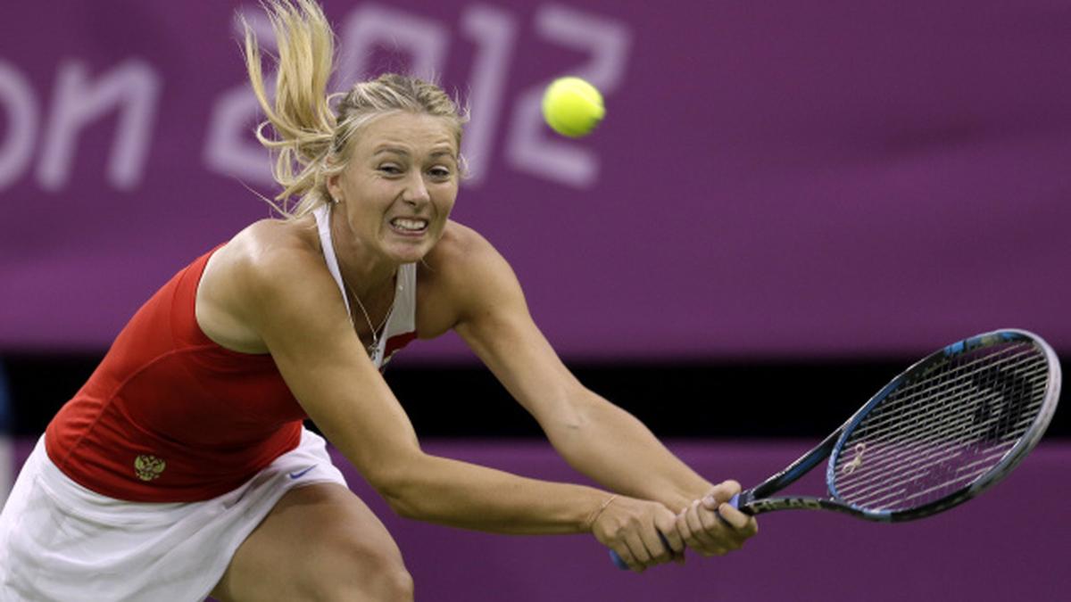 Sharapova wins Olympic debut in straight sets - The Hindu