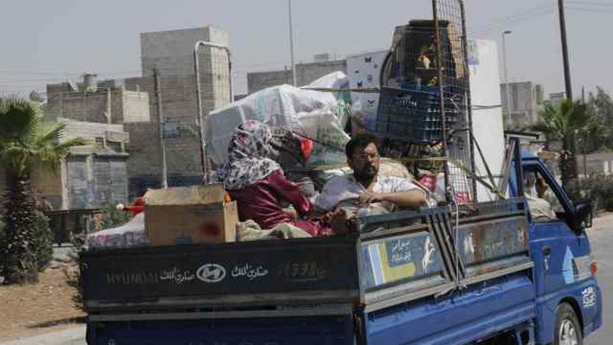 2 lakh displaced civilians at risk in Syria, warns UN - The Hindu