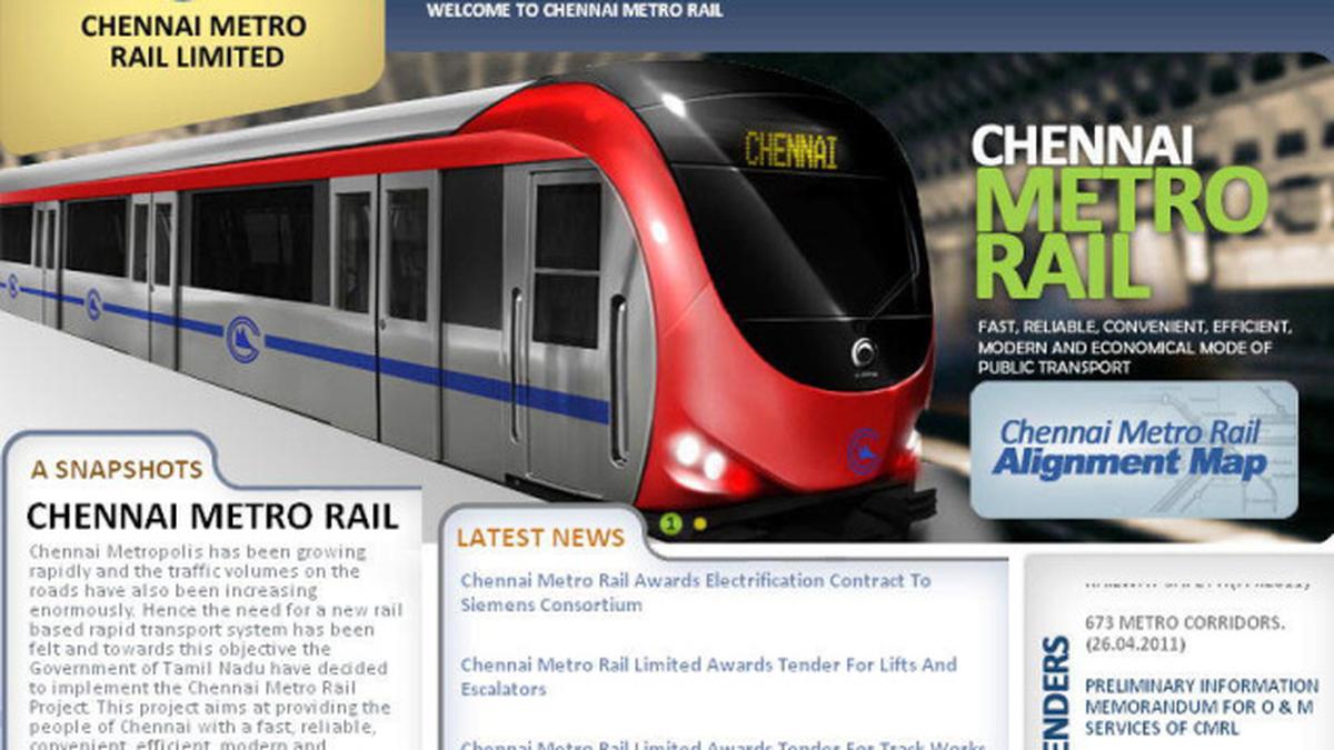 The making of Chennai Metro - The Hindu