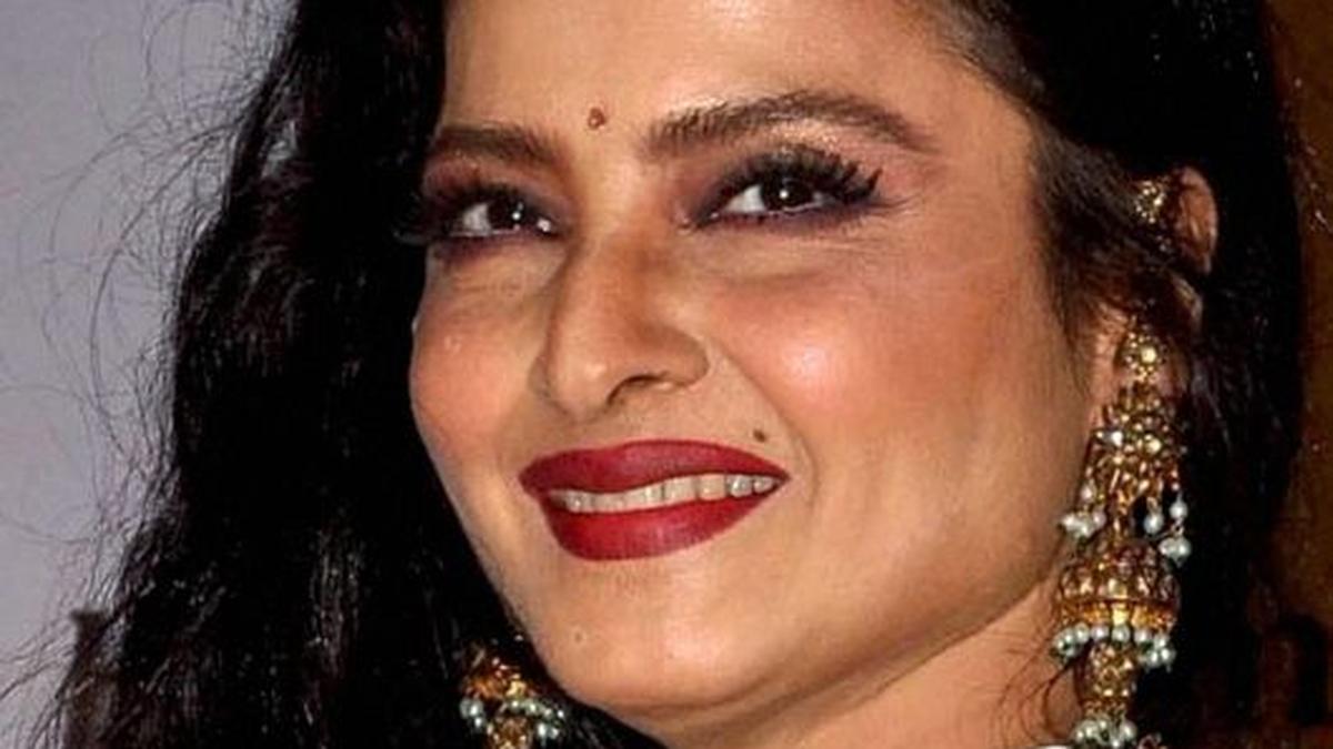 Rekha takes oath in Rajya Sabha - The Hindu