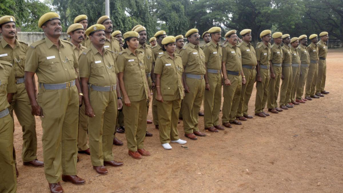 Donning khaki uniform for service - The Hindu