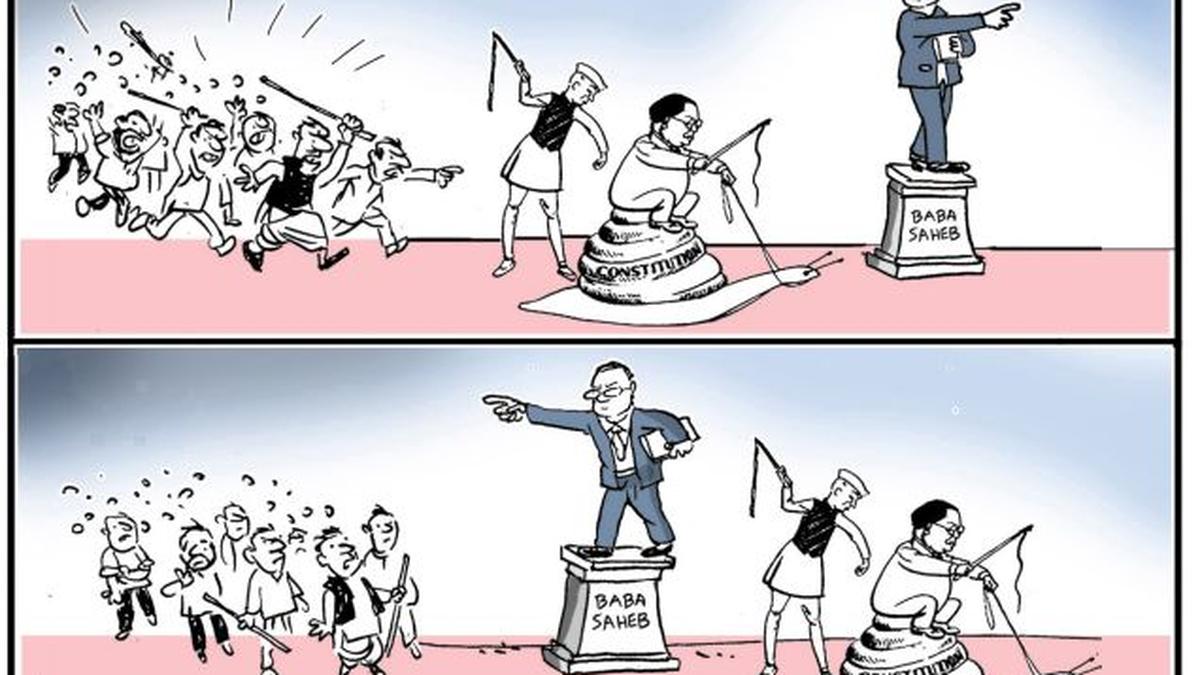 MPs' protest against cartoon is vote-bank politics: Dalit activists ...