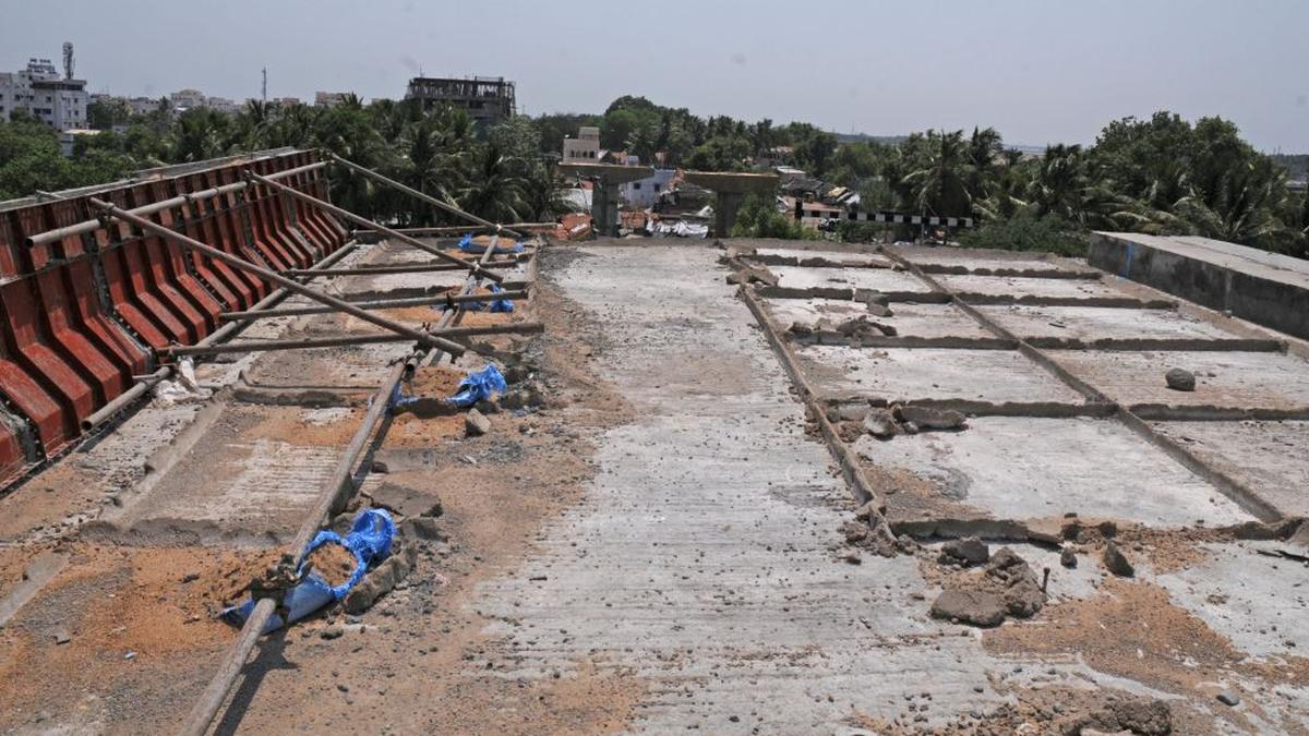 Delay in acquisition of lands brings ROB project to a halt - The Hindu