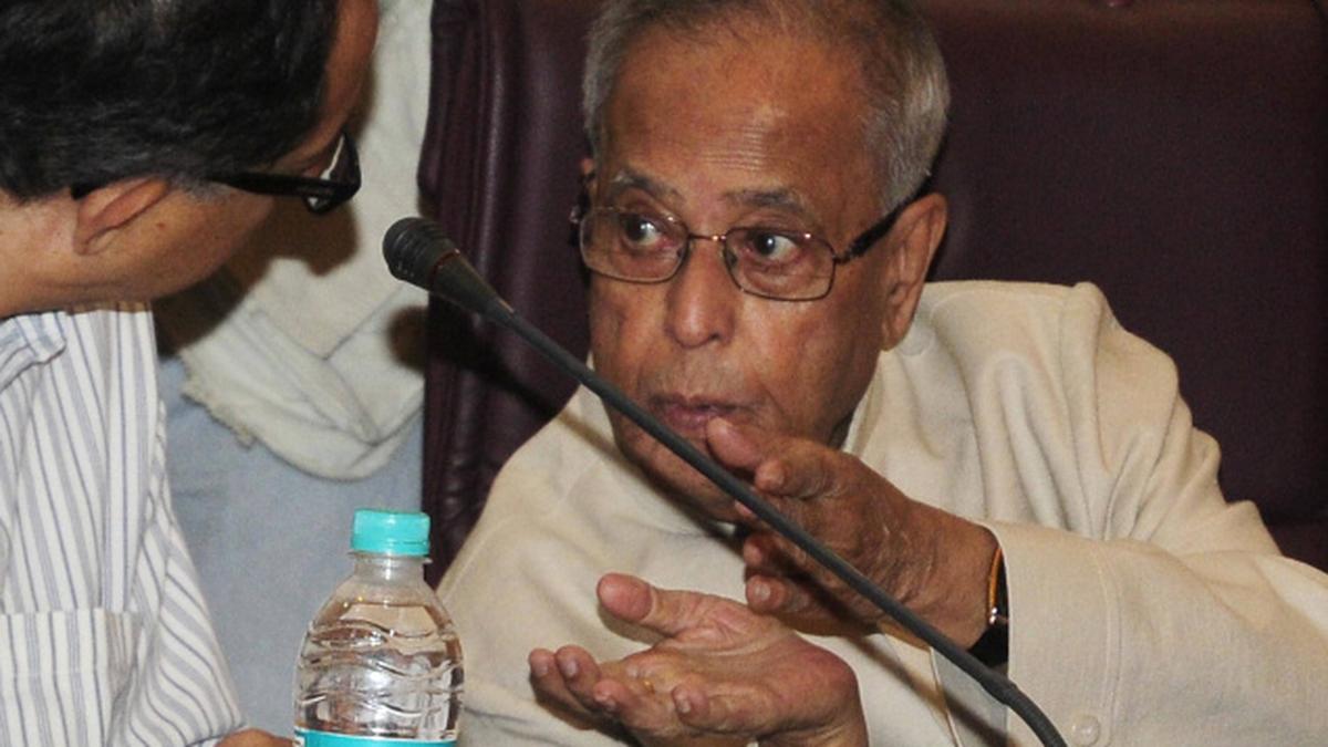 Pranab: we'll get the better of economic challenges - The Hindu