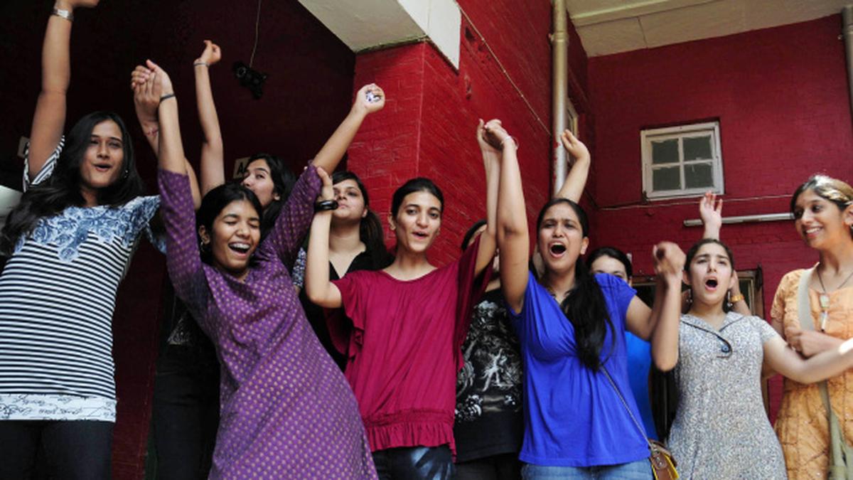 Girls again outshine boys at CBSE Class XII exams - The Hindu