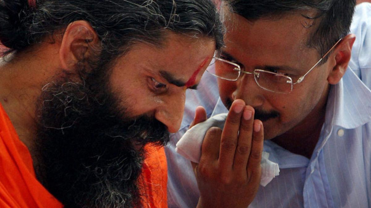 I did not feel snubbed by Baba Ramdev: Kejriwal - The Hindu