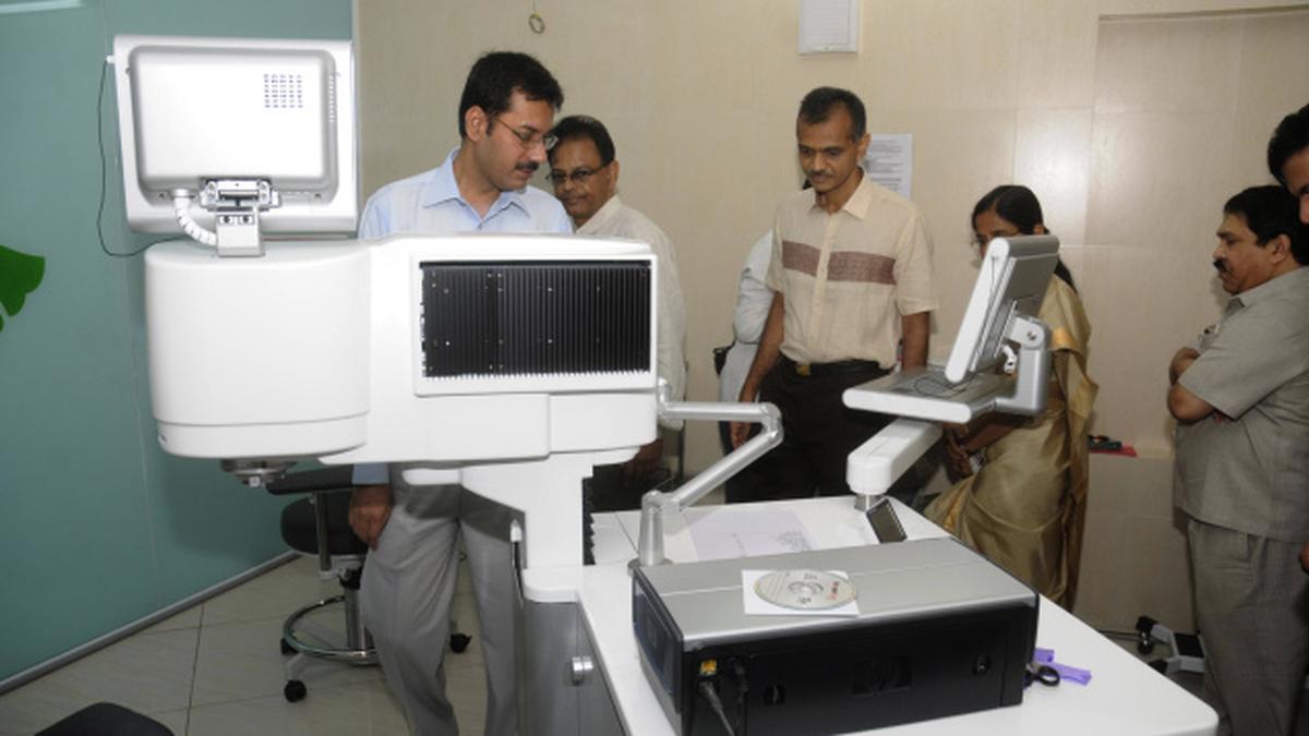 Eye hospital acquires advanced equipment - The Hindu