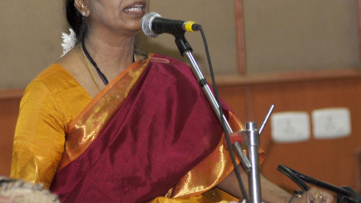 Clear diction, her mission - The Hindu