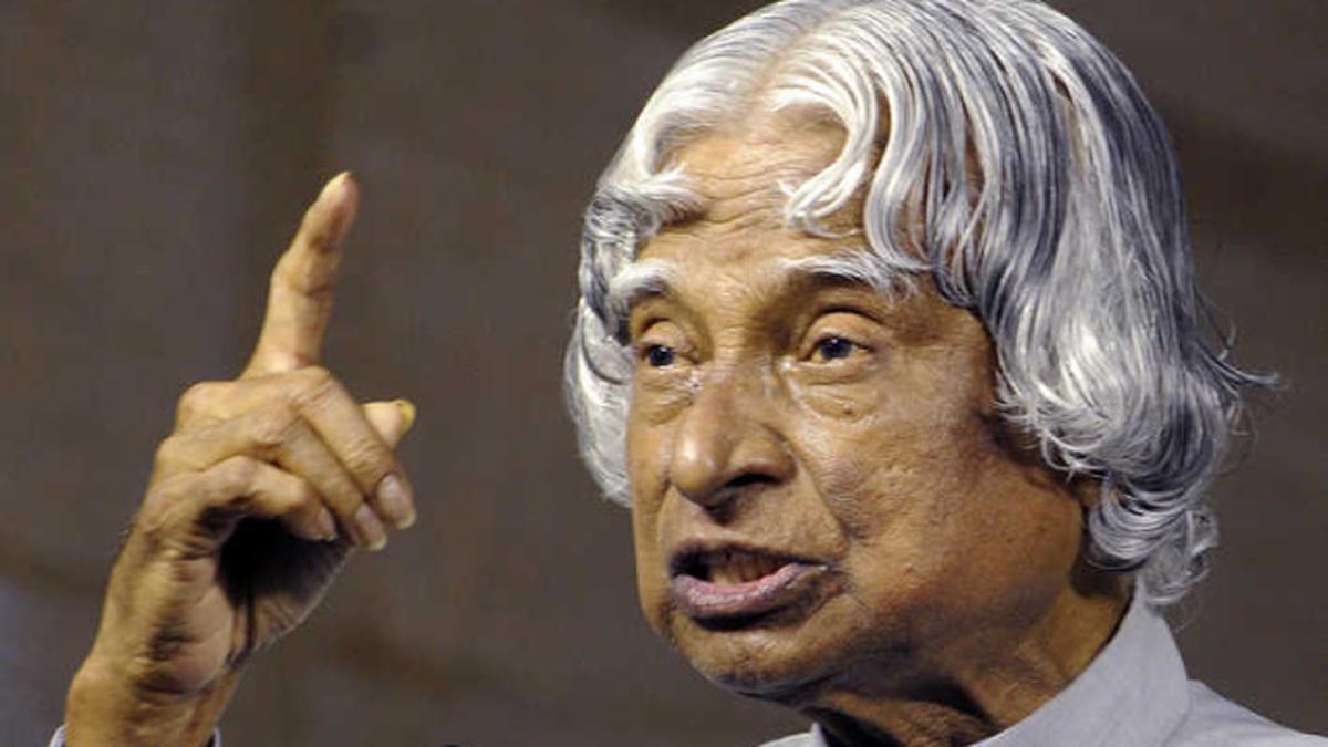 Kalam calls for nuclear weapons-free world - The Hindu