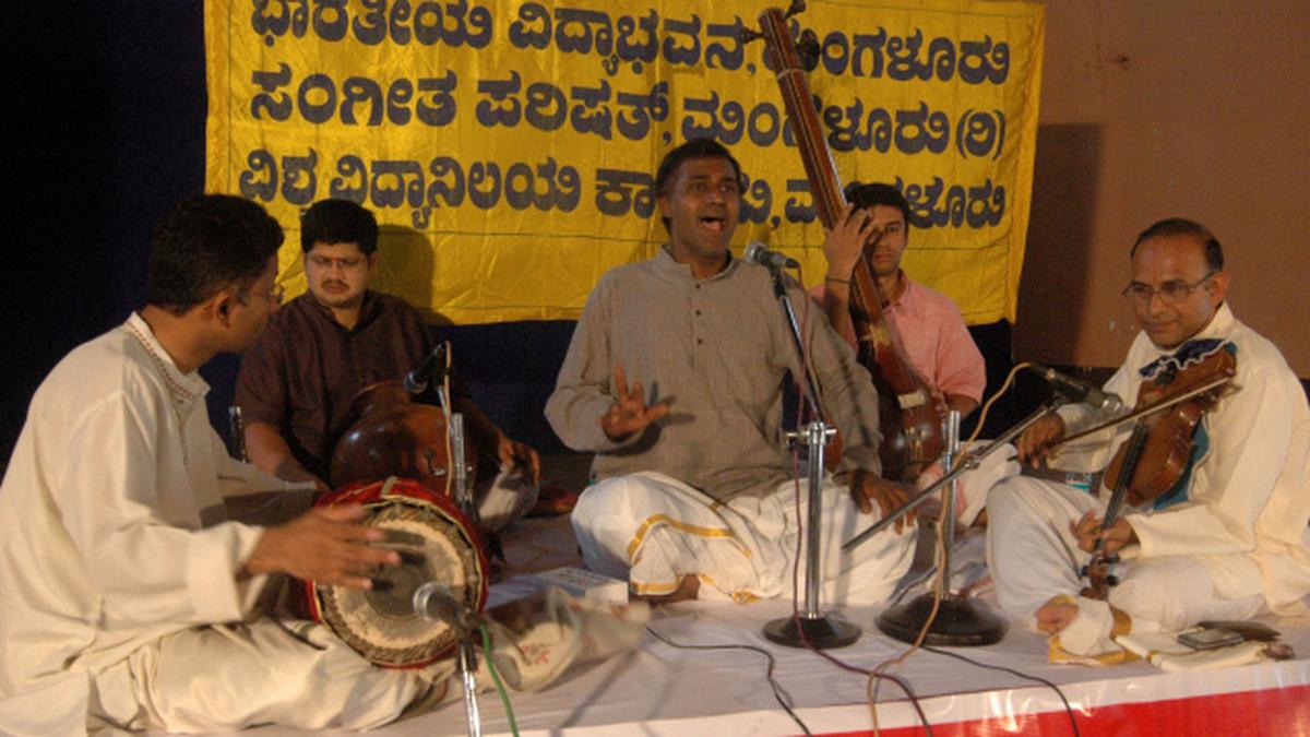Soulful presentation of Carnatic music - The Hindu