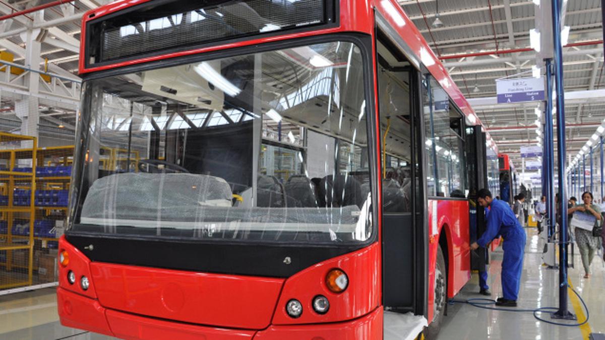 Mercedes-Benz launches City Bus - The Hindu