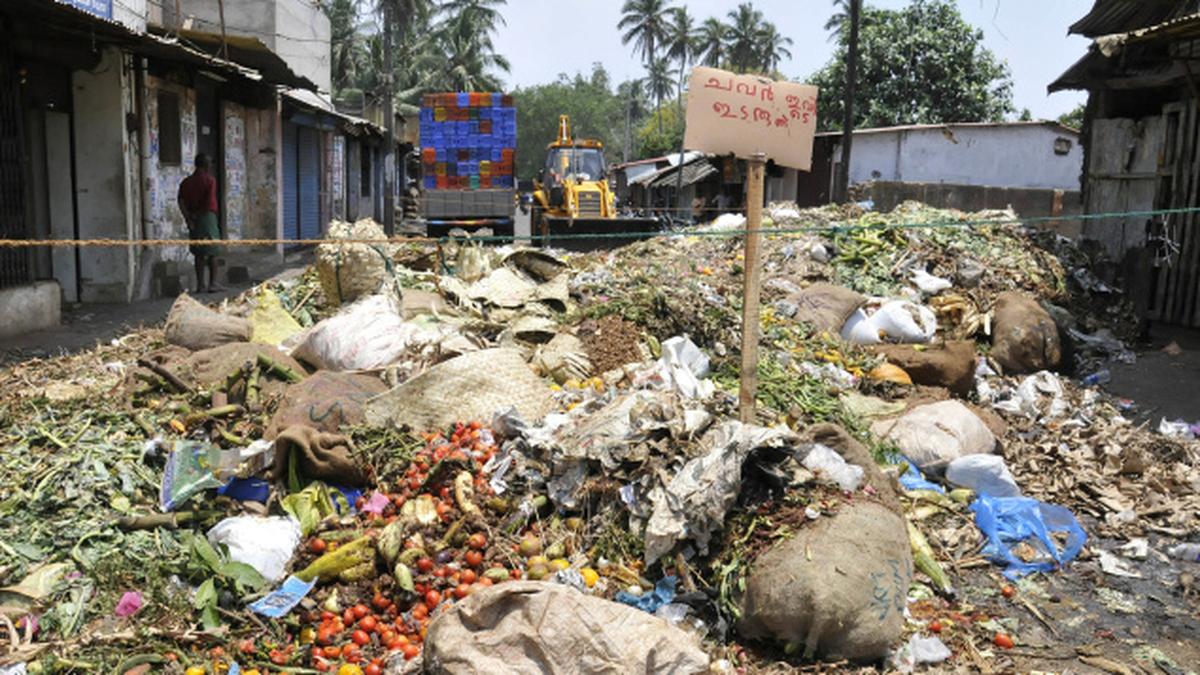 Chala's garbage troubles ease - The Hindu