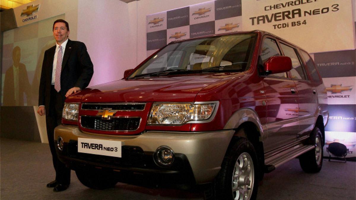 GM launches new Tavera - The Hindu