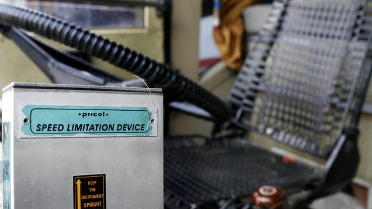 Omni buses install speed governors - The Hindu