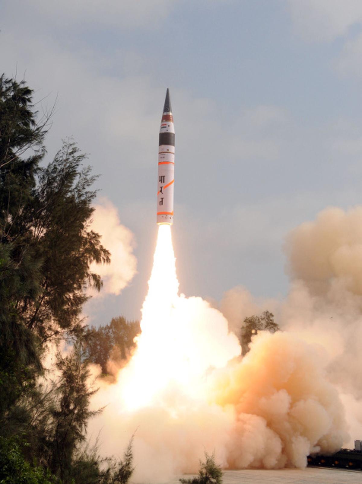 Do not let Agni V's shock and awe endanger Asian stability - The Hindu