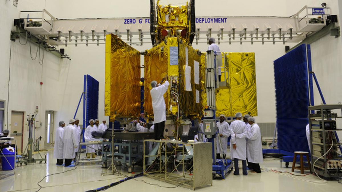 RISAT-1 all set for launch at Sriharikota - The Hindu