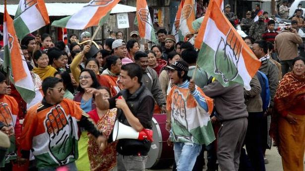 Absolute majority for Congress in Manipur - The Hindu