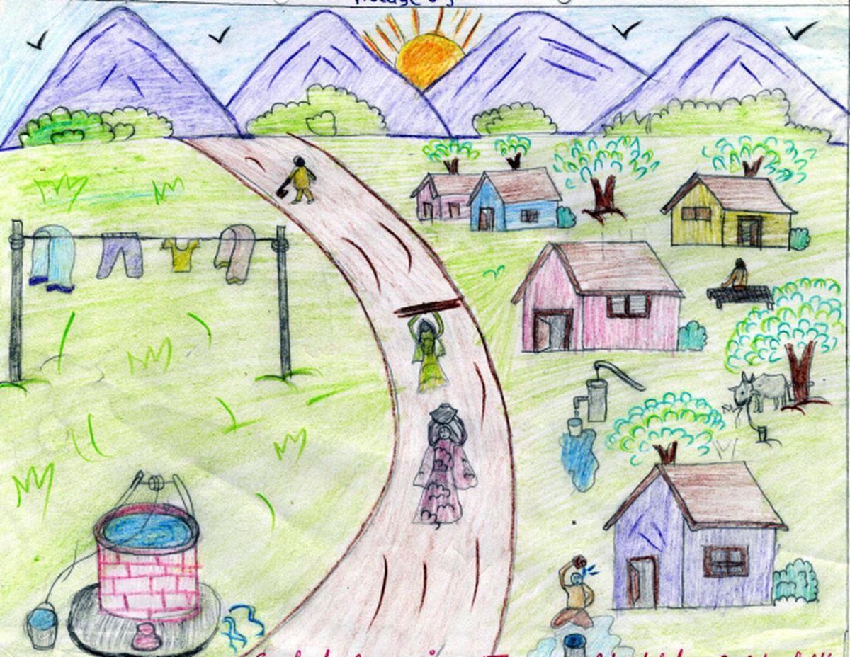 Drawings from North india - The Hindu