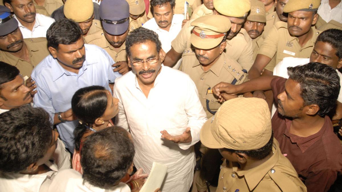 Natarajan remanded to custody - The Hindu