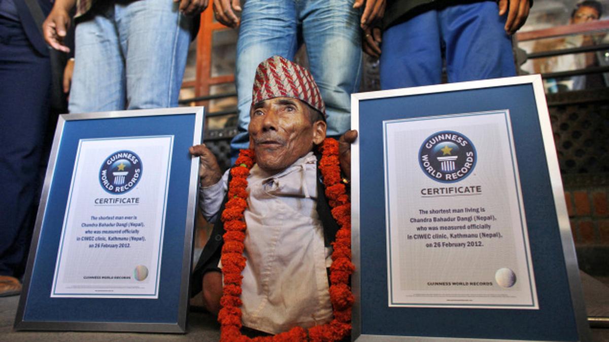 Nepalese man, 72, declared shortest person ever - The Hindu