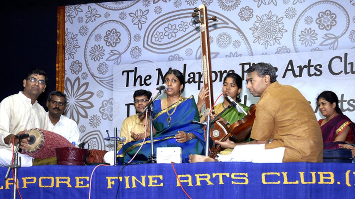 Perfect alapana from a clear voice - The Hindu