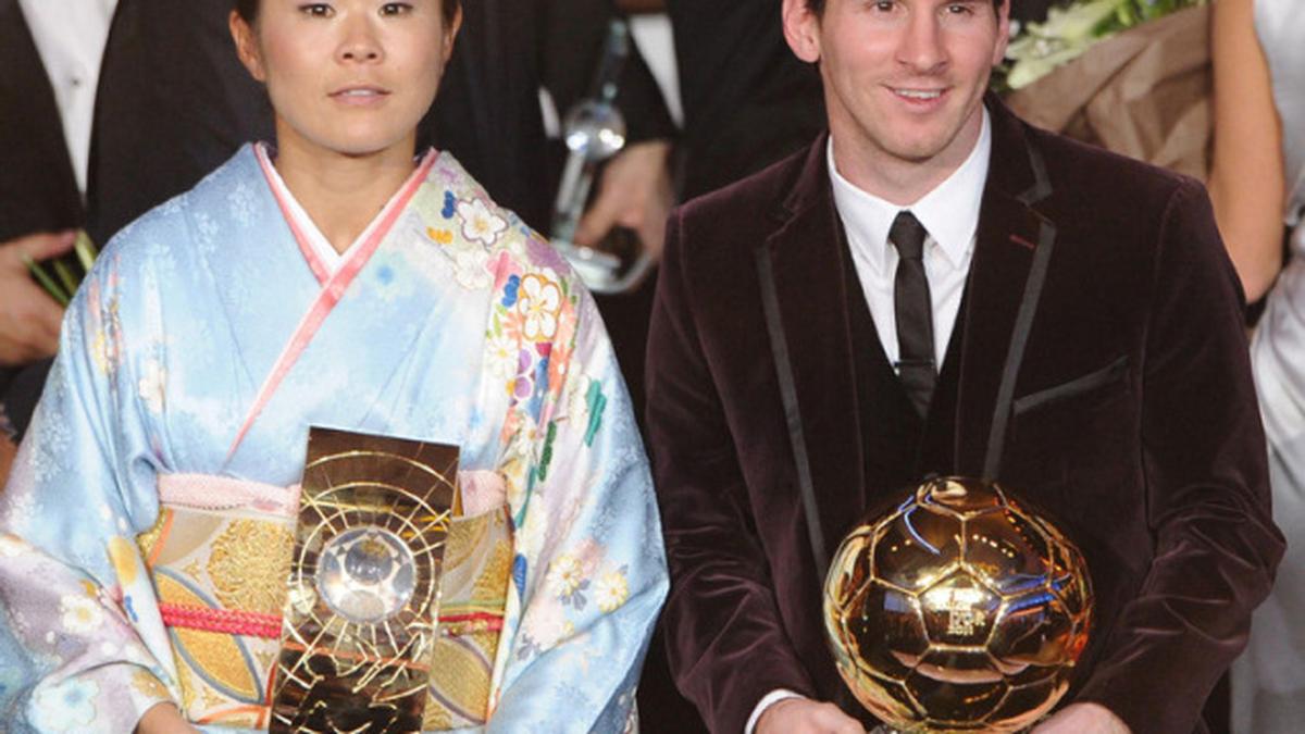 Ballon d'Or for Lionel Messi and Japan's Homare Sawa - The Hindu