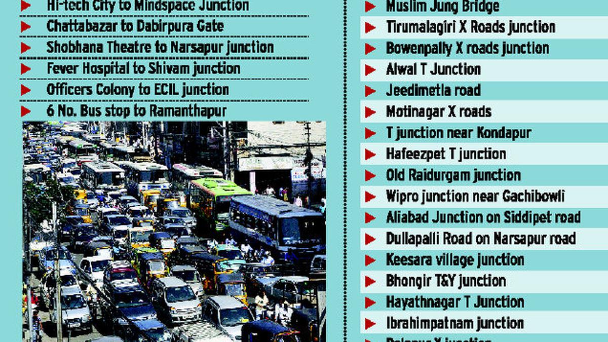 Action plan to mitigate traffic problems - The Hindu