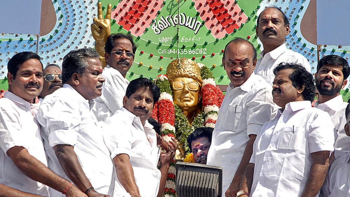 Memory of MGR remains fresh in followers' hearts - The Hindu